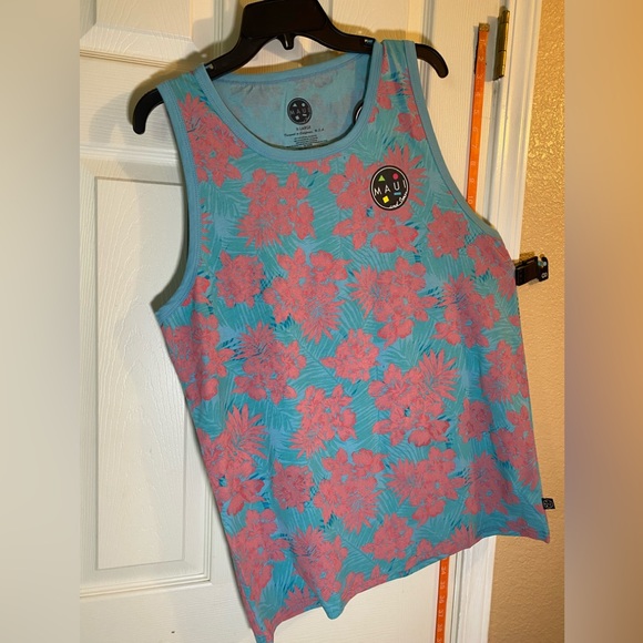 Maui and Sons | Shirts | Maui And Sons Mens Sz Xl Tank Top Ocean Blue ...
